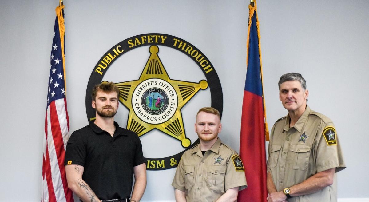 Cabarrus Sheriff's Office welcomes three new deputies