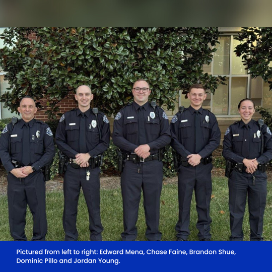Kannapolis NC Police Department welcomes officers