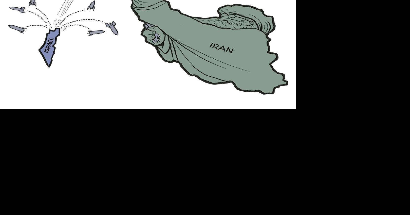 Cartoons: Iran's role; puppets and values