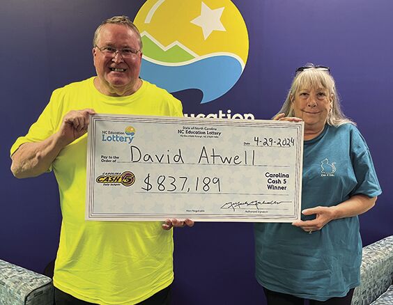 Kannapolis man hits the jackpot after sister dreamed he would win