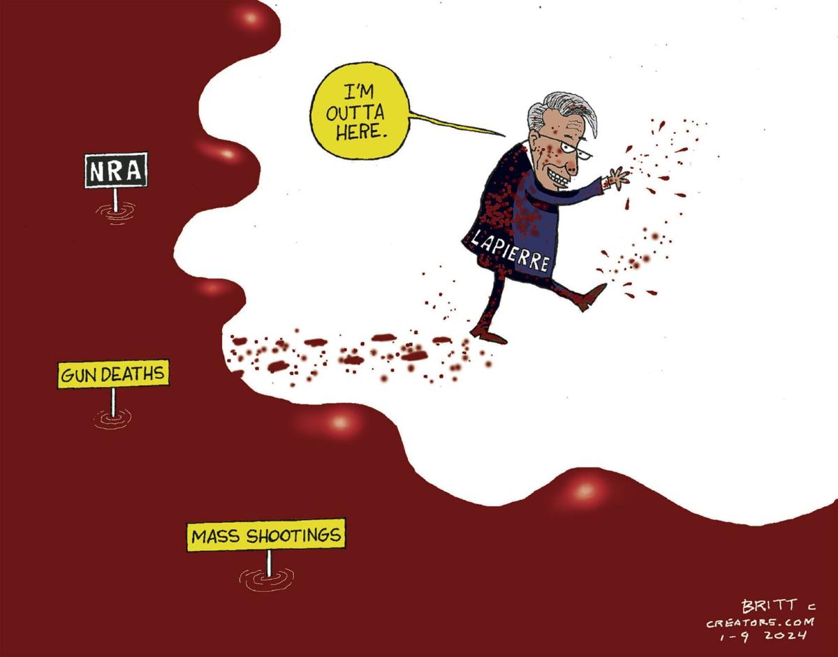 Cartoons: Congressional sideshow, NRA's sea and planes coming apart