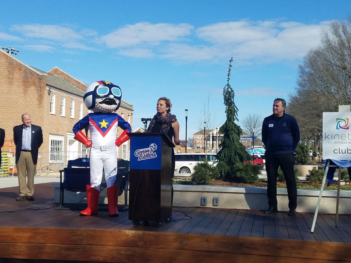 Meet Boomer, the Kannapolis Cannon Ballers mascot