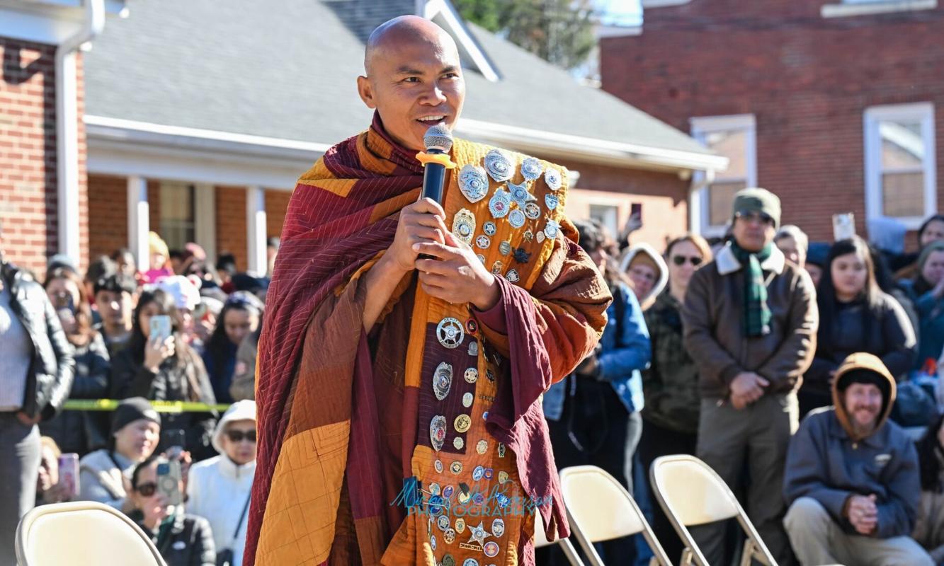 'Today is my peaceful day' - a hopeful message to the world