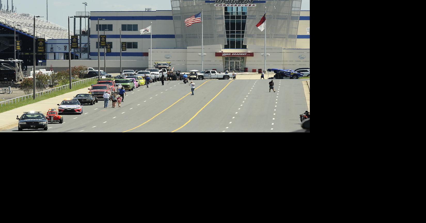The Parade of Power at zMAX Dragway and Charlotte Motor Speedway