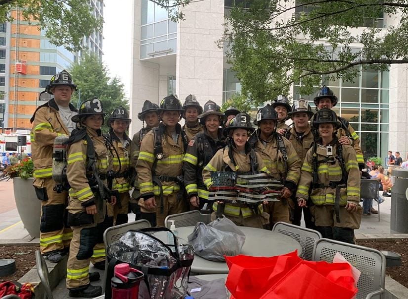 Concord firefighters take part in 9/11 stair climb