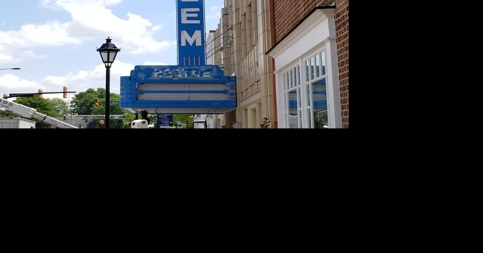 Historic Gem Theatre Marquee Restoration Is Underway