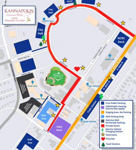 Kannapolis NC Christmas Parade is one week away