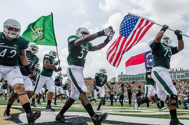 UNCC wins first game