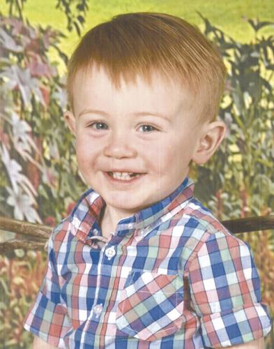 Hudson Harris celebrating 2nd birthday