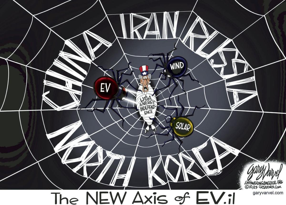 Editorial cartoons: Evil, trick-or-treat and missing a friend