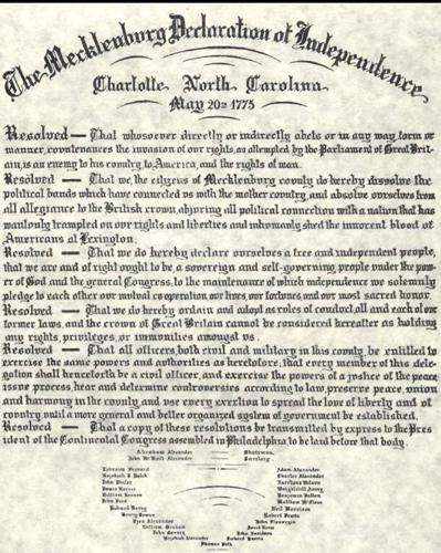 D.G. Martin on The Mecklenburg Resolves and The Meck Dec