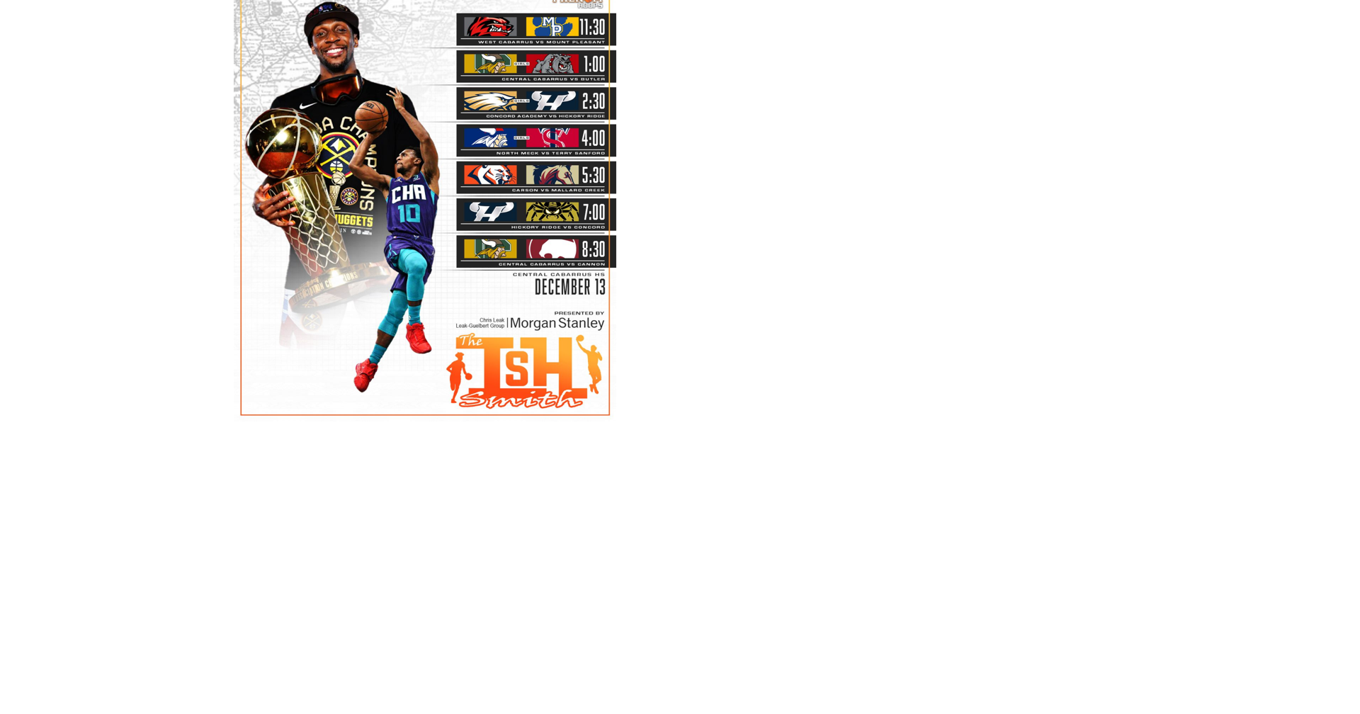 Cabarrus Sports Blast: Ish Smith Showcase @Central Cabarrus