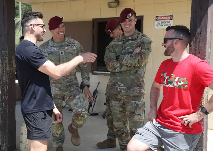 Austin Dillion, Paul Swan kick off Mission 600 with visit to 82nd ...