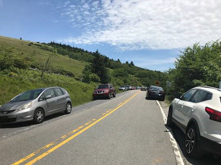 Roadside parking - be a hero not a hazard