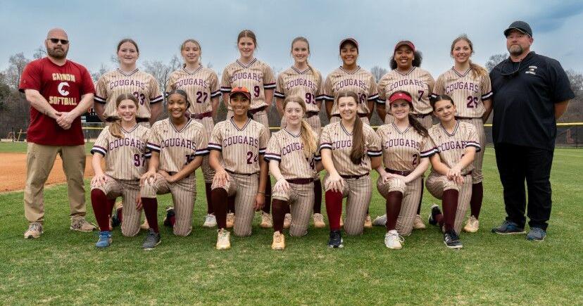 HIGH SCHOOL SOFTBALL: Cannon inches closer to winning fourth conference ...