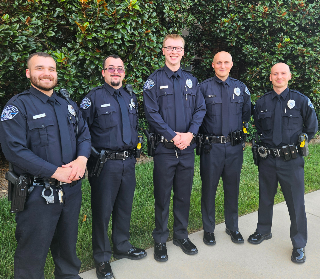 KPD welcomes five new officers to the force