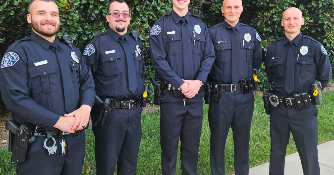 KPD welcomes five new officers to the force