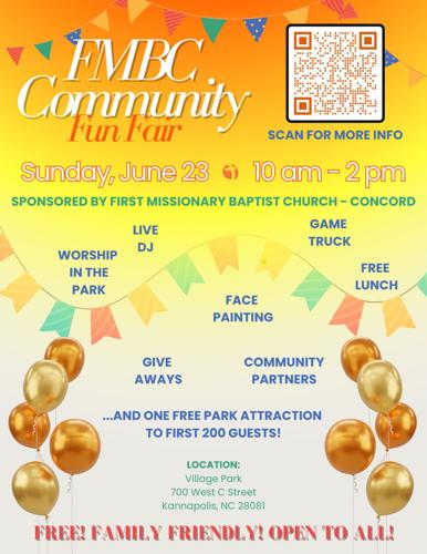 FMBC's annual Community Fun Fair set for Sunday at Village Park