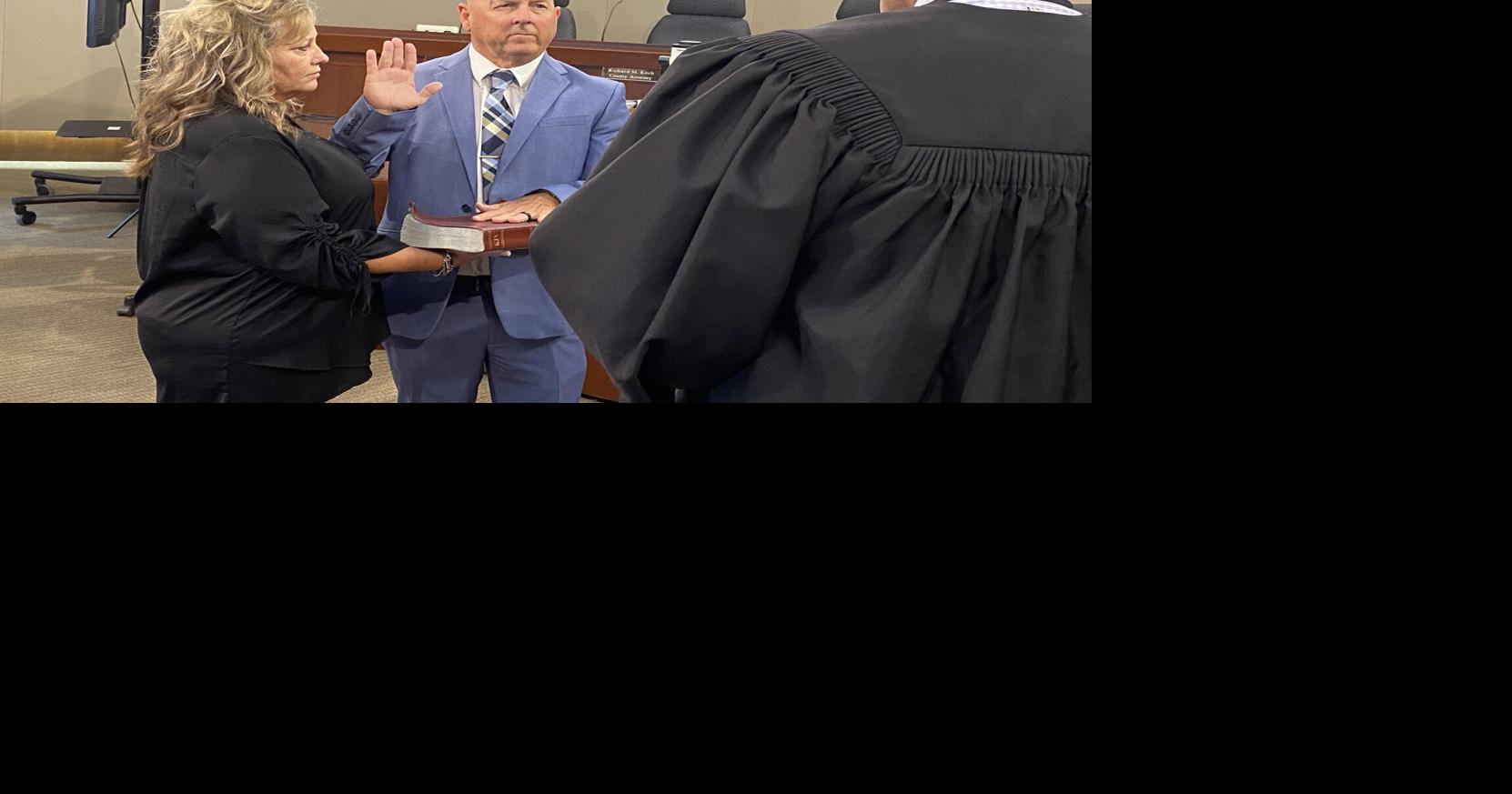 Tim Furr sworn in as newest Cabarrus Commissioner