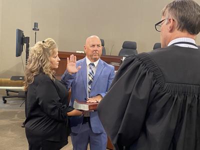 Tim Furr sworn in as newest Cabarrus Commissioner