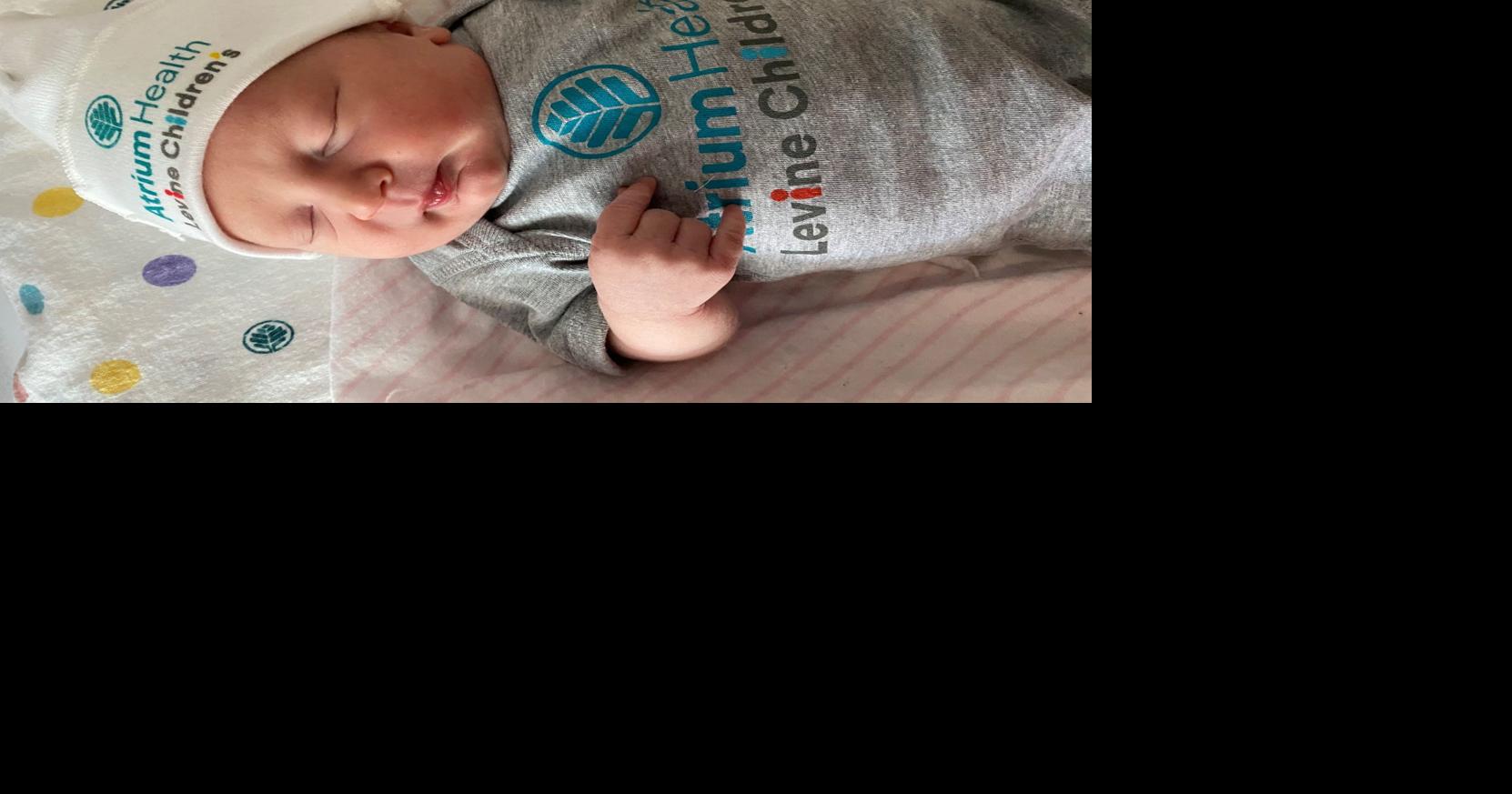 Millie James Efird: First birth at Atrium Health Cabarrus in 2020