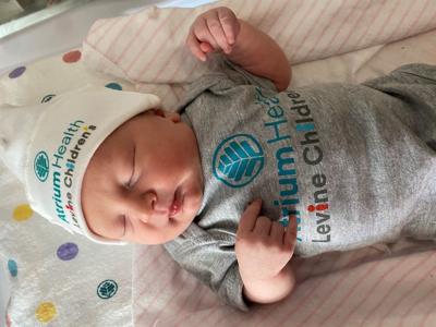 Millie James Efird: First birth at Atrium Health Cabarrus in 2020