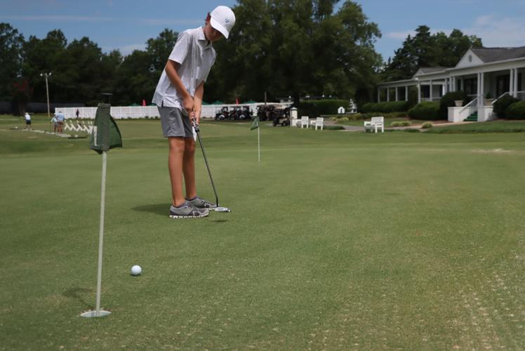 Dedicated to his craft: Calhoun, 11, flourishes on the golf course ...