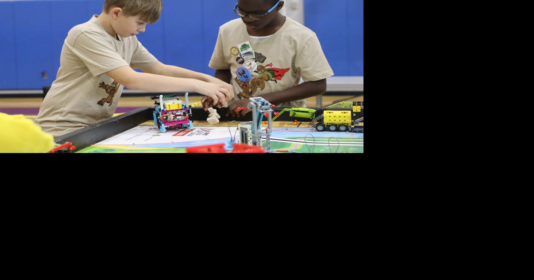 Brain games: STEM-minded kids battle in robotics competition | News ...