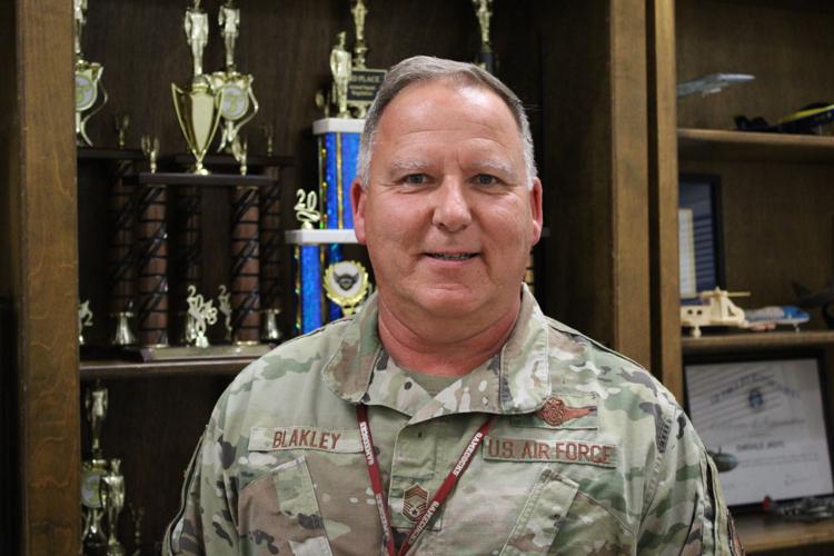 Air Force vet Blakley teaching skills to cadets in JROTC | News ...