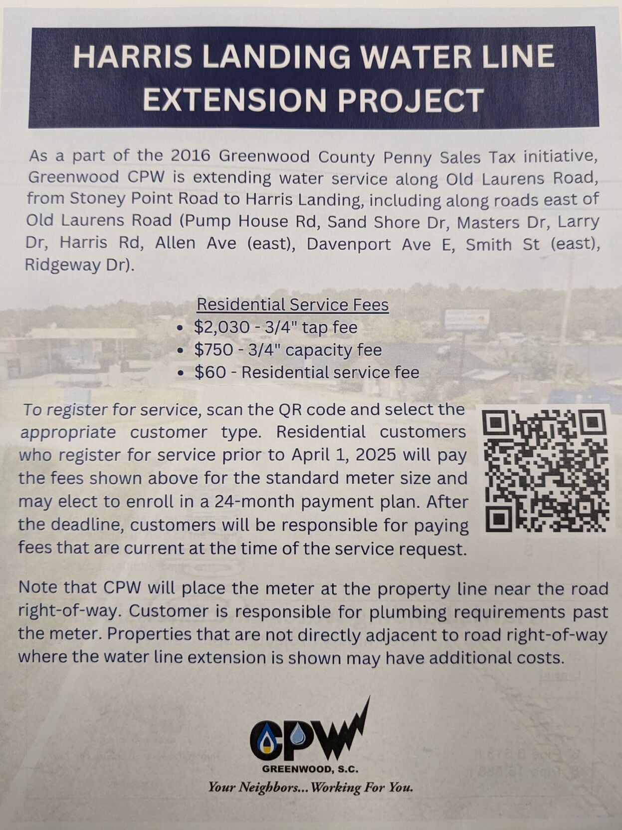 Harris Landing residents excited over prospect of water project | News ...