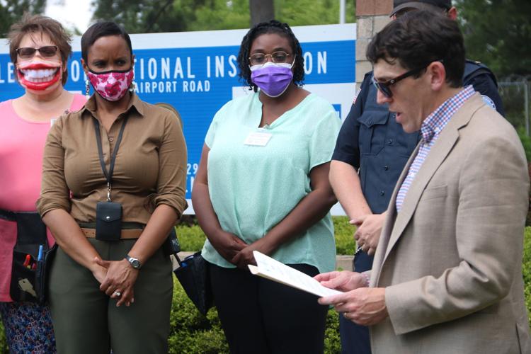 Greenwood officials honor Leath with corrections employee week | News ...