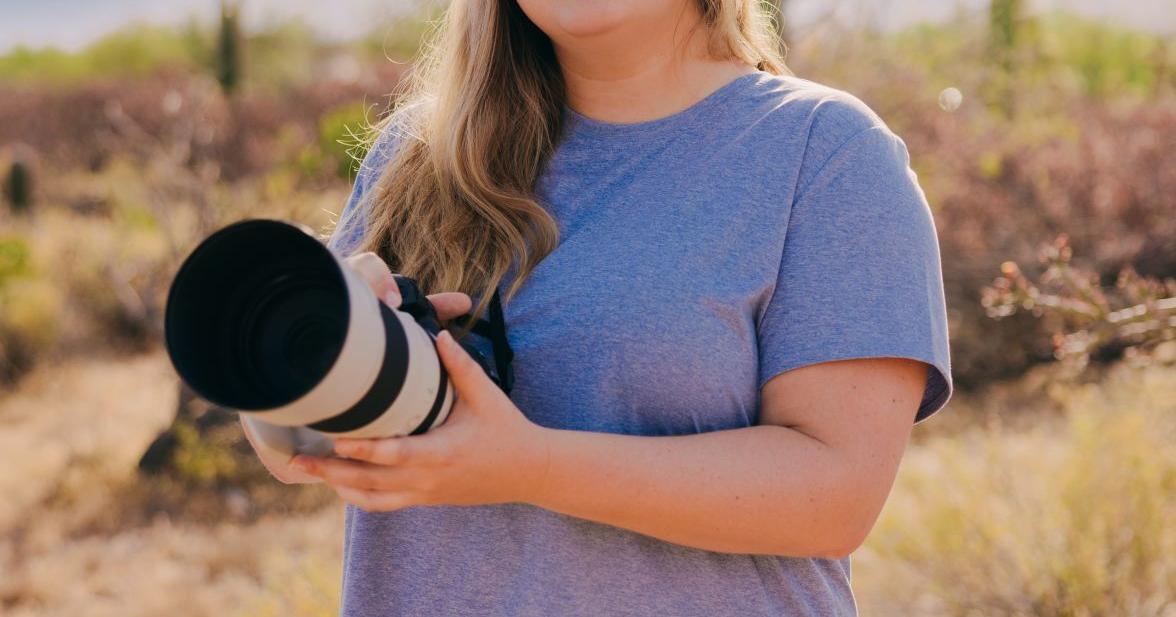 Emerging photographer Allison DeVore is now an avid birdwatcher ...