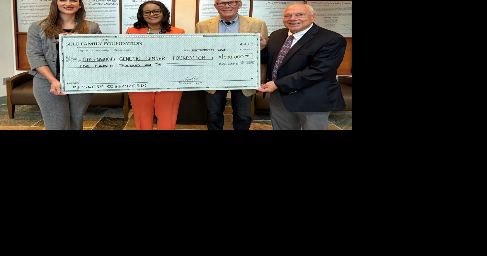 Self Family Foundation awards $500,000 grant | Lakelands Connector ...