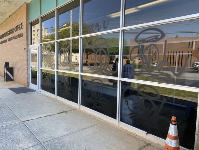 Countybank, post office hit with graffiti | Breaking | indexjournal.com
