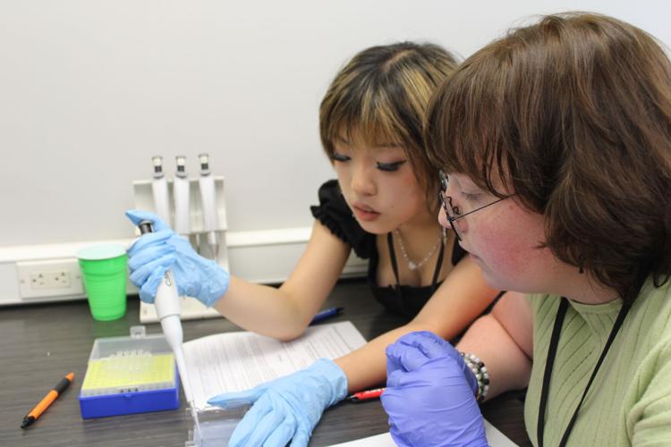 Future scientists get a little practice in genetics | News | indexjournal.com