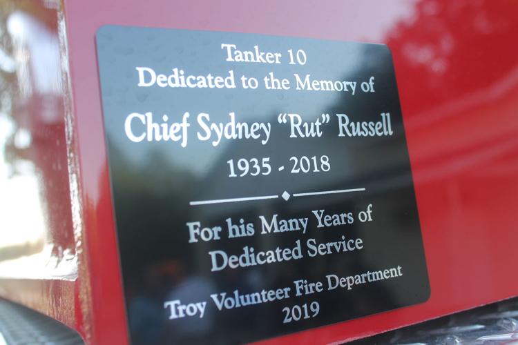 Troy VFD dedicates new truck to former Chief Sydney Russell | News ...