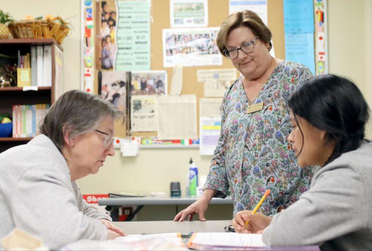 ESL/adult literacy program coordinator gets to experience lots of 'ah ...