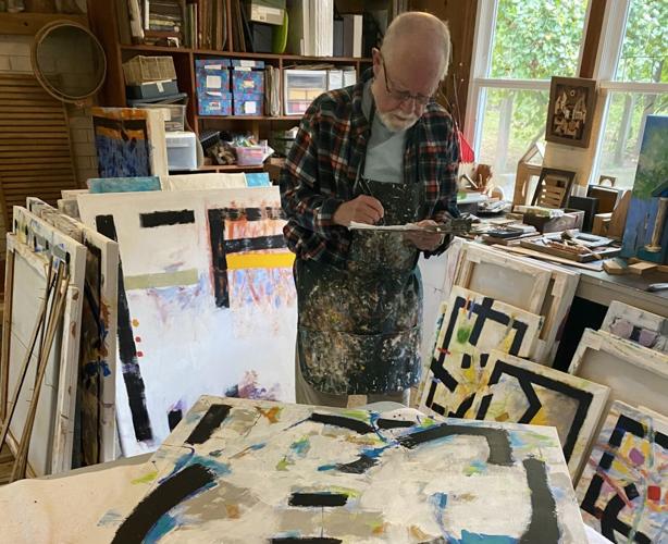 Paintings on view at Good Times, Mill House by retired professor ...