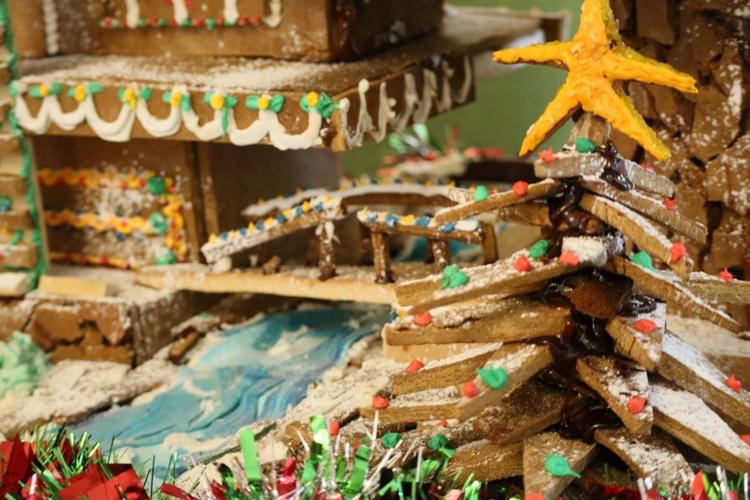 Gingerbread event, house has the 'Wright' stuff at Inn on the Square in ...