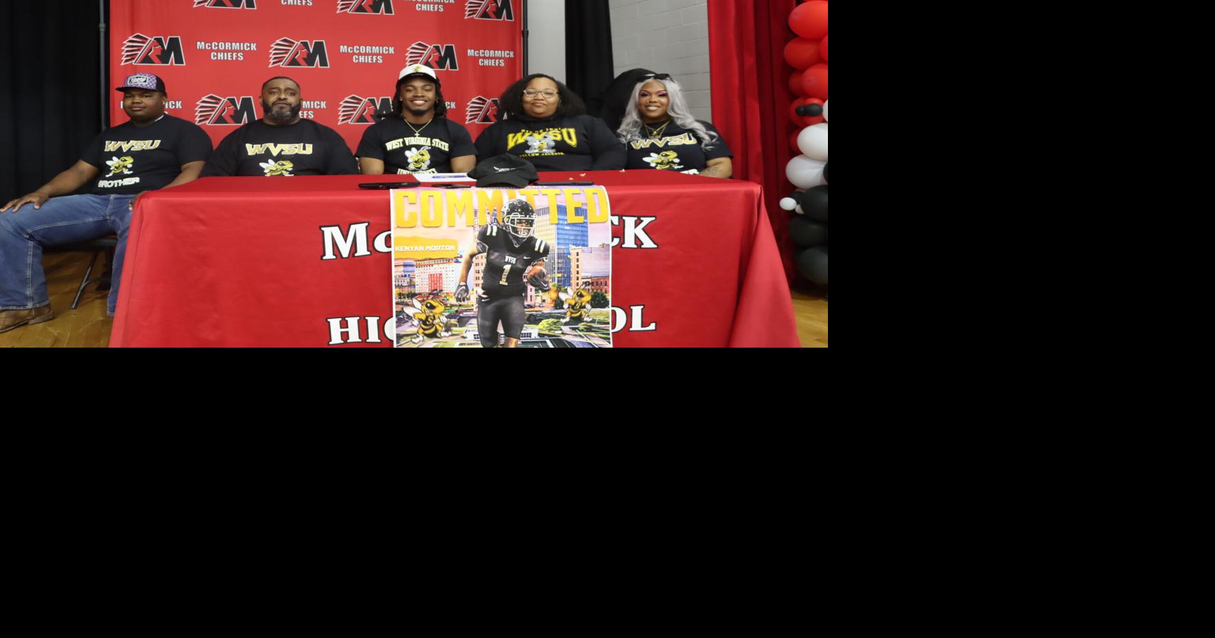 McCormick's KJ Morton to play football at West Virginia State | Sports ...