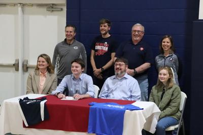 History made: PCAG senior Louis Trapnell signs athletic scholarship ...