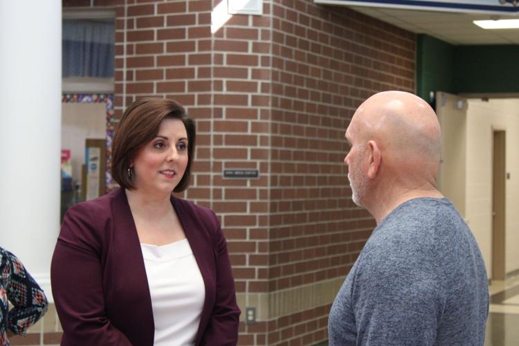 Weaver visits Mathews Elementary to see success firsthand | News ...