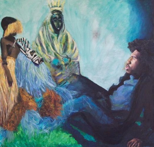 Three emerging black artists bring exhibit to Arts Center | Unwind ...