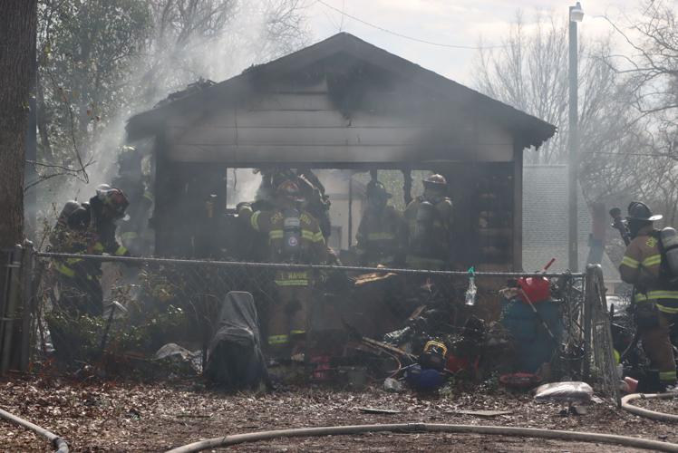 Fire on Parker Avenue burns two sheds | Breaking | indexjournal.com