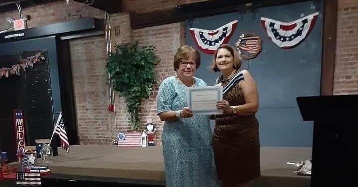 Hatcher receives DAR Appreciation Medal | Lakelands Connector ...