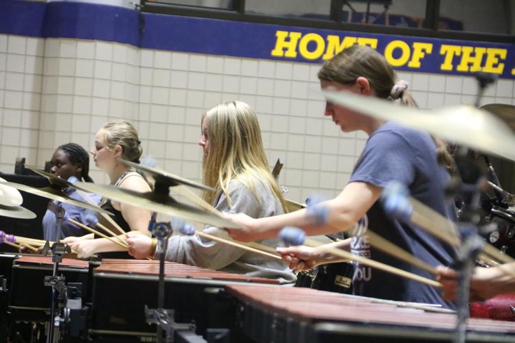 Strike up the band: Ninety Six High's indoor percussion ensemble ...