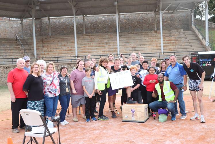 Breaking through his limits: Cameron Dorn sets step-up world record ...