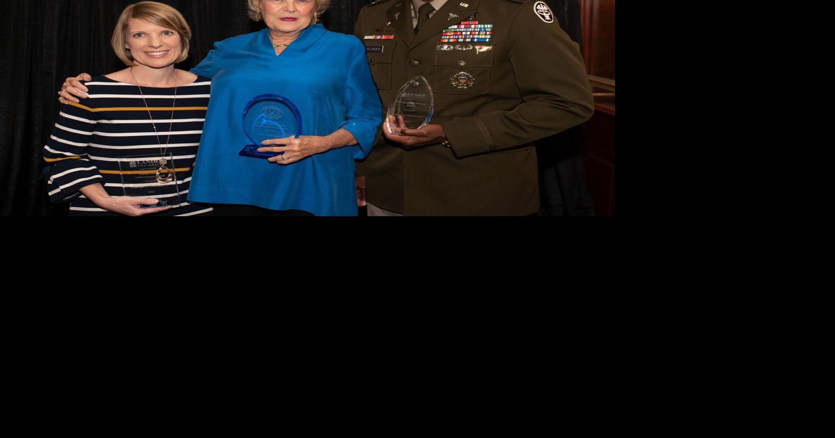 Lander recognizes alumni for record of service | Lakelands Connector ...