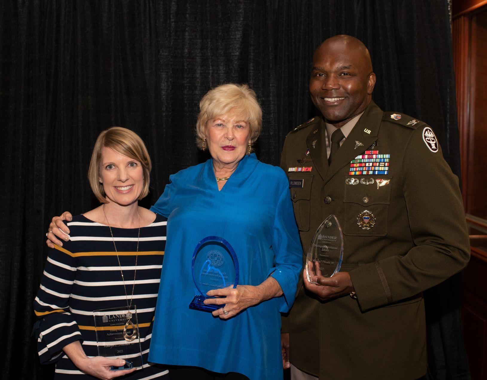 Lander recognizes alumni for record of service | Lakelands Connector ...