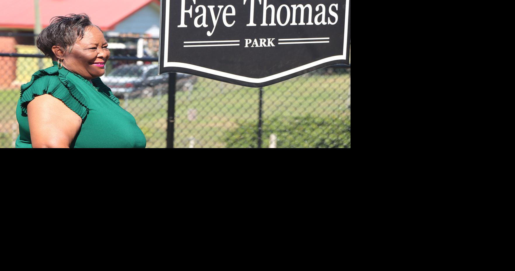 Permanent reminder Faye Thomas’ vision, effort live on in park’s new ...